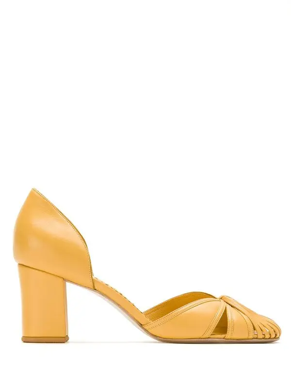 STUDIO CHOFAKIAN Sarah Pumps - Yellow