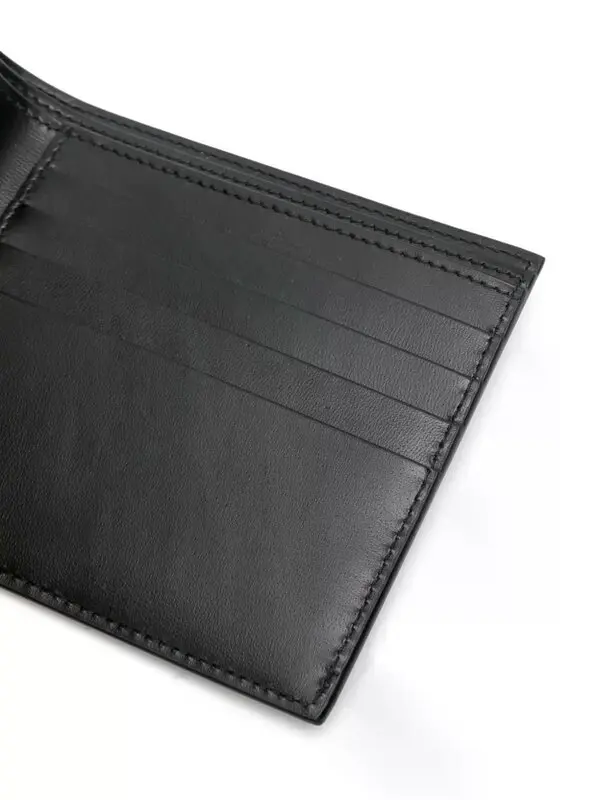Saint Laurent Tiny Cassandre East/west Wallet - Black