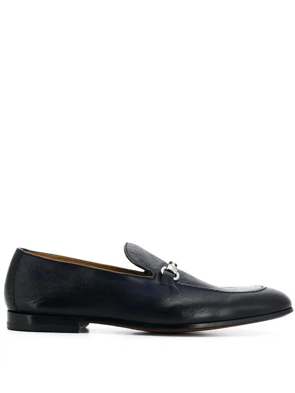 DOUCAL'S Leather Horsebit Loafers