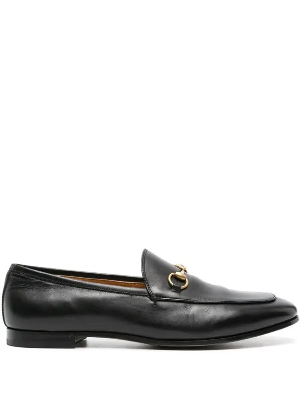 Gucci Jordaan Leather Loafers