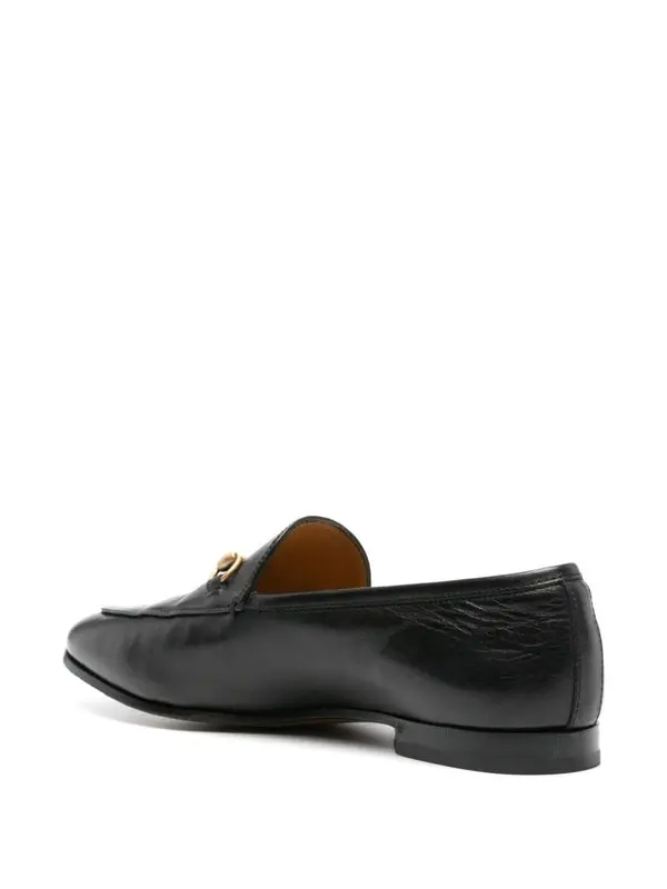 Gucci Jordaan Leather Loafers