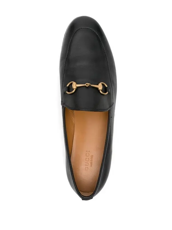 Gucci Jordaan Leather Loafers