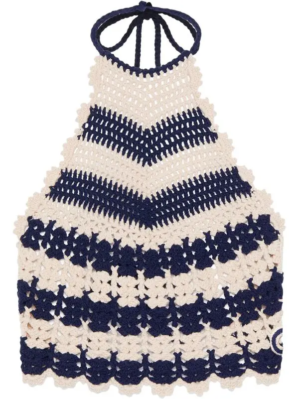 Gucci Crochet-knit Tank Top