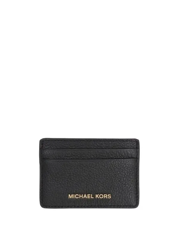 Michael Kors Leather Cardholder - Black