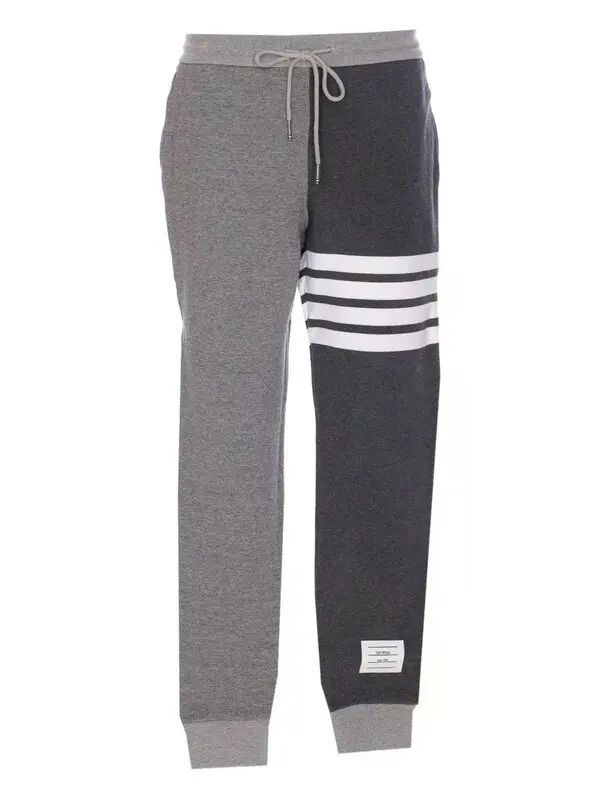 Thom Browne 4-bar Stripe Sweatpants - Grey