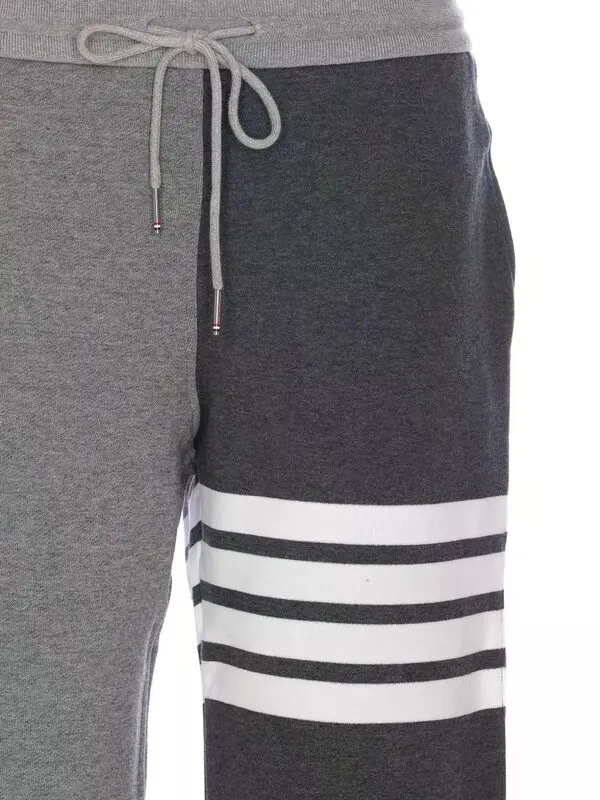 Thom Browne 4-bar Stripe Sweatpants - Grey