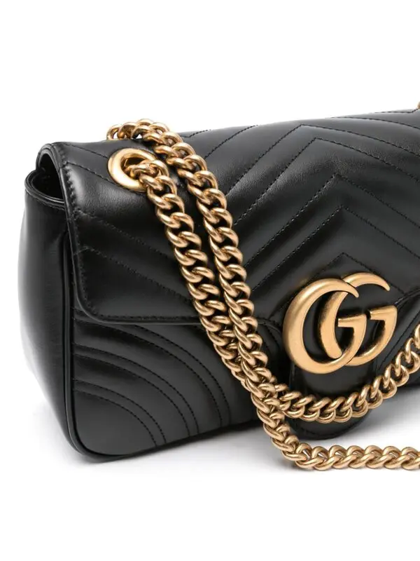 Gucci Small Gg Marmont Shoulder Bag