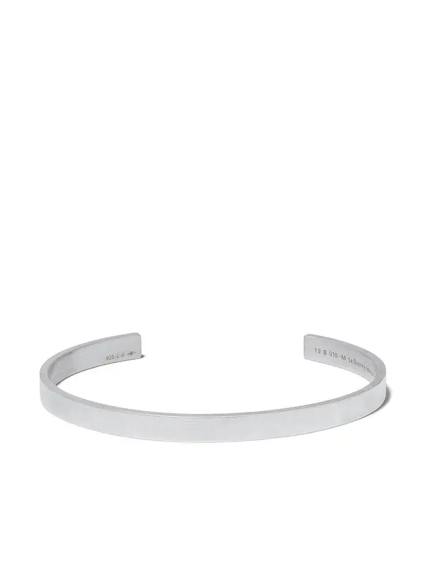 Le Gramme Le 15 Grammes Ribbon Bracelet - Silver