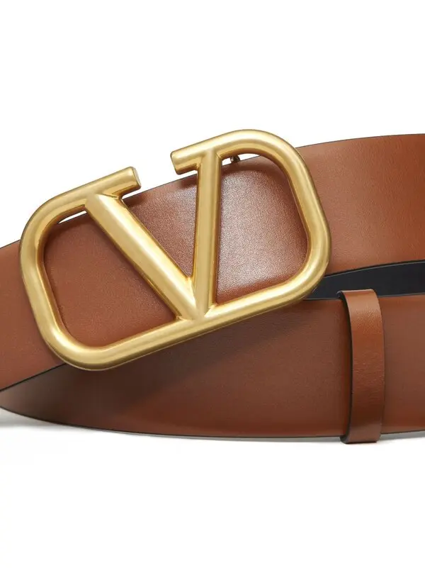 Valentino Garavani Vlogo Signature 40mm Leather Belt