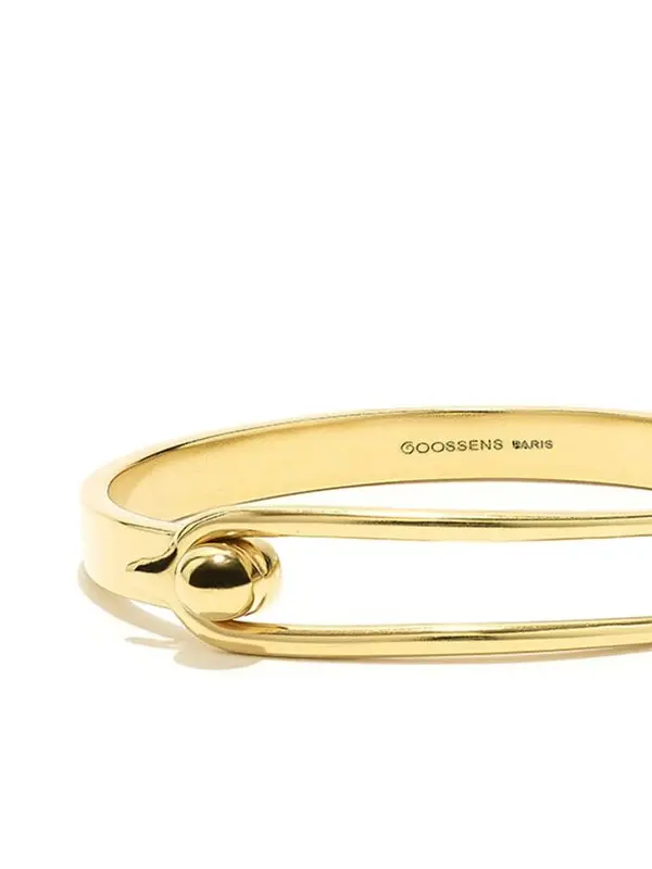 GOOSSENS Boucle Logo-engraved Bracelet - Gold