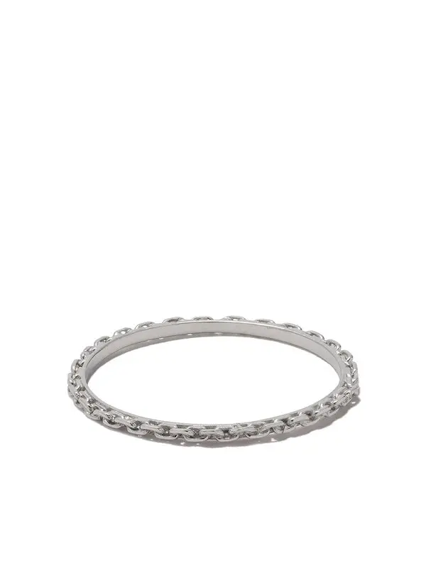 WOUTERS & HENDRIX 18kt Trace Chain Ring - Silver