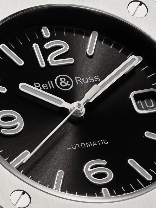 BELL & ROSS Br 05 Steel 40mm - Black