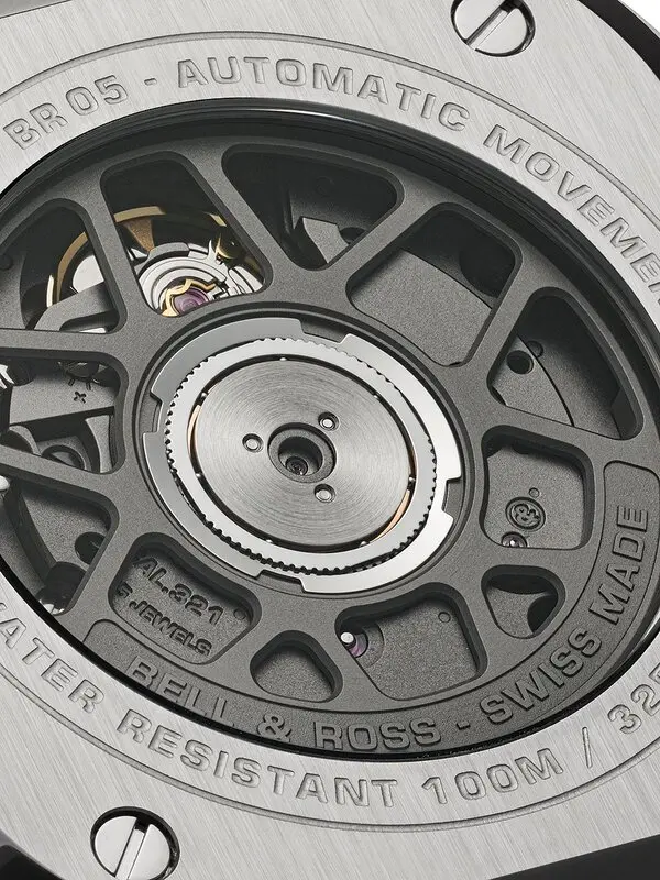 BELL & ROSS Br 05 Steel 40mm - Black