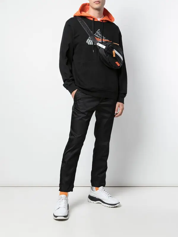 MOSTLY HEARD RARELY SEEN 8-BIT Aero Jersey Hoodie - Black