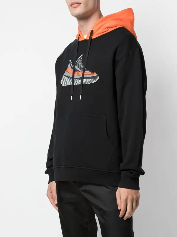 MOSTLY HEARD RARELY SEEN 8-BIT Aero Jersey Hoodie - Black