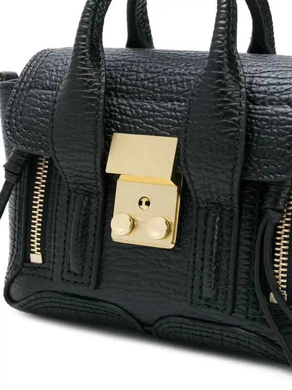3.1 Phillip Lim Pashli Nano Satchel - Black