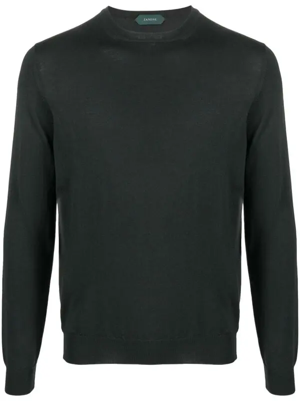 ZANONE Textured Sweater - Green