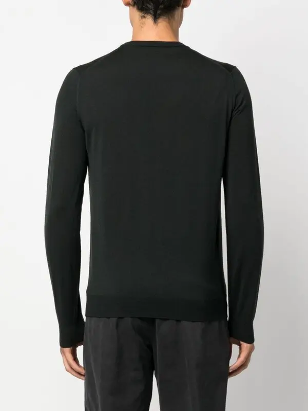 ZANONE Textured Sweater - Green