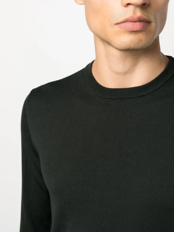 ZANONE Textured Sweater - Green