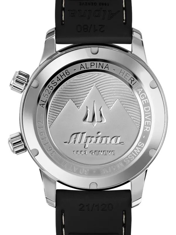 ALPINA Heritage Seastrong Diver 300 42mm - Silver