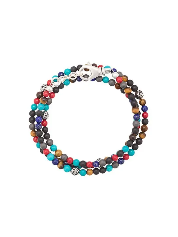 NIALAYA JEWELRY Beaded Bracelet - Blue