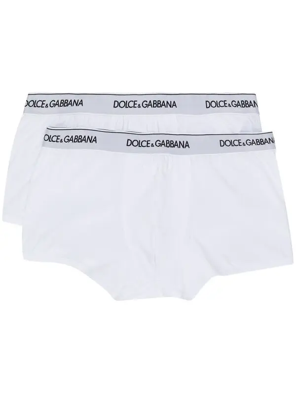 Dolce & Gabbana Logo-waistband Boxer Briefs