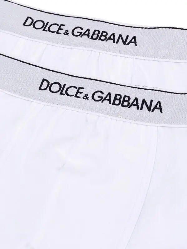 Dolce & Gabbana Logo-waistband Boxer Briefs