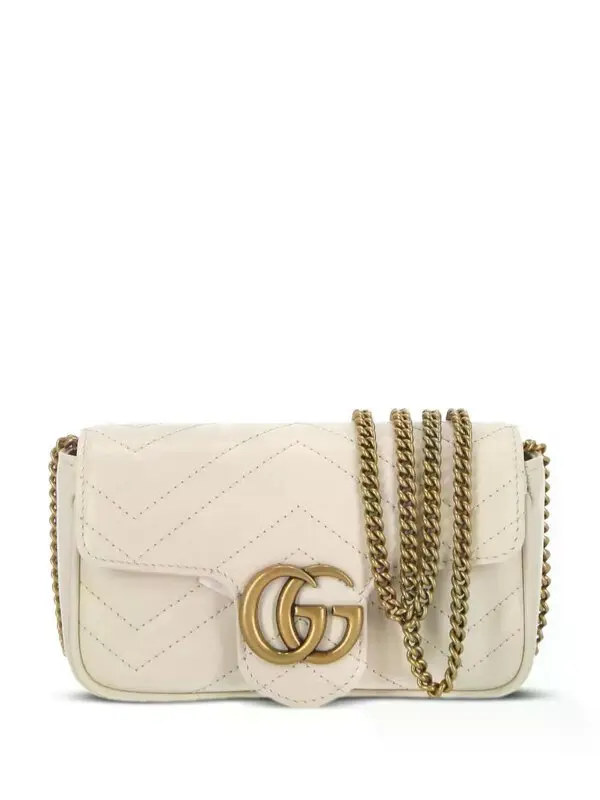 Gucci Super Mini Gg Marmont Shoulder Bag
