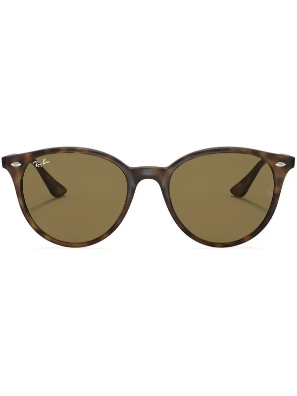 Ray-ban Round Frame Sunglasses - Brown
