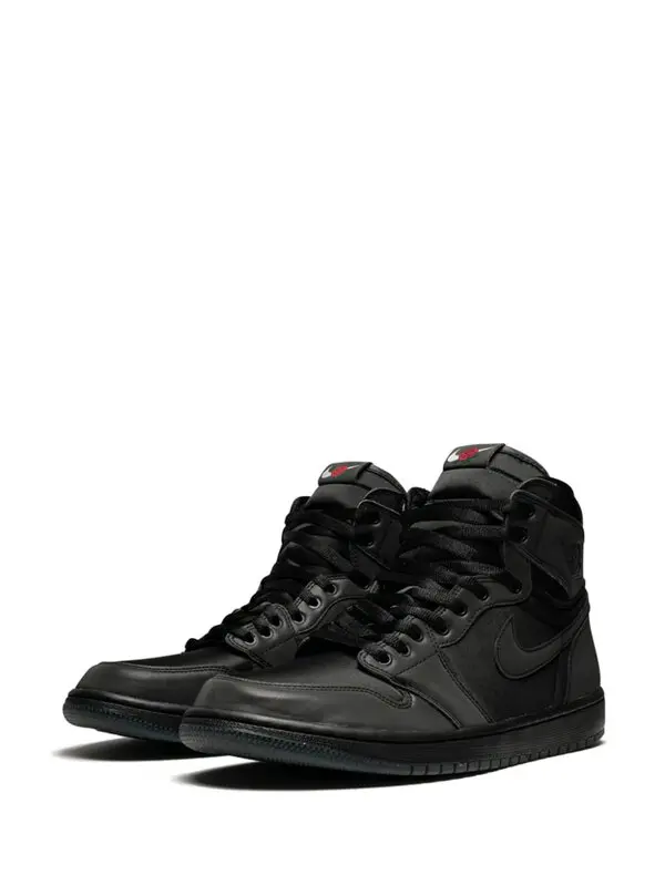 JORDAN Air 1 Retro High Sneakers - Black