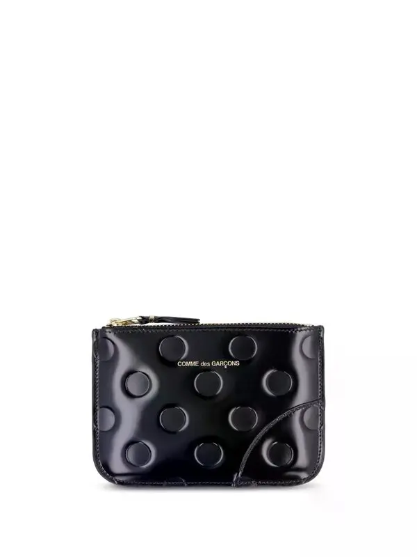 Comme Des Garçons Polka Dots Wallet - Black
