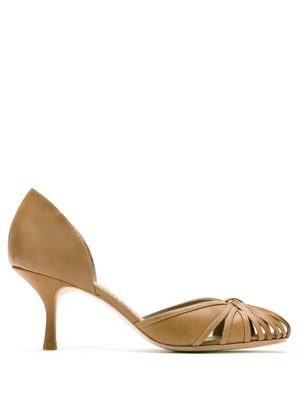 STUDIO CHOFAKIAN Leather Pumps