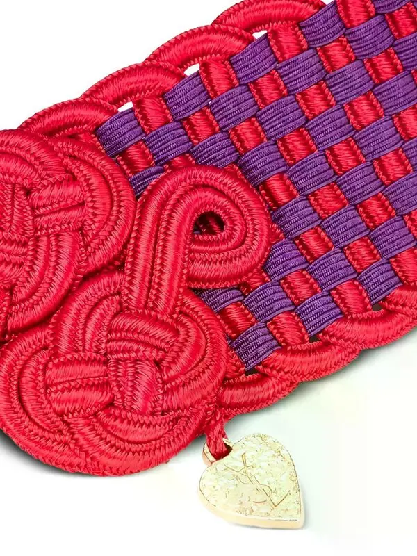 Saint Laurent 1980s Interwoven Belt