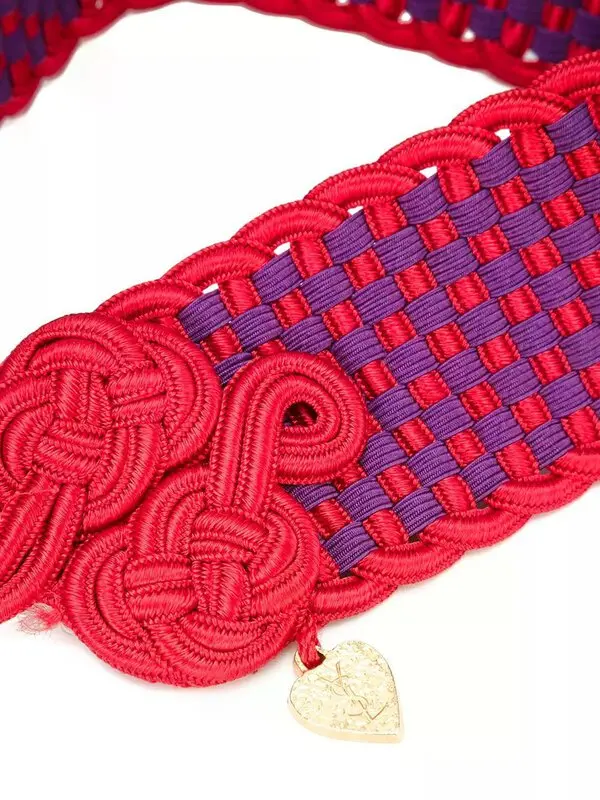 Saint Laurent 1980s Interwoven Belt