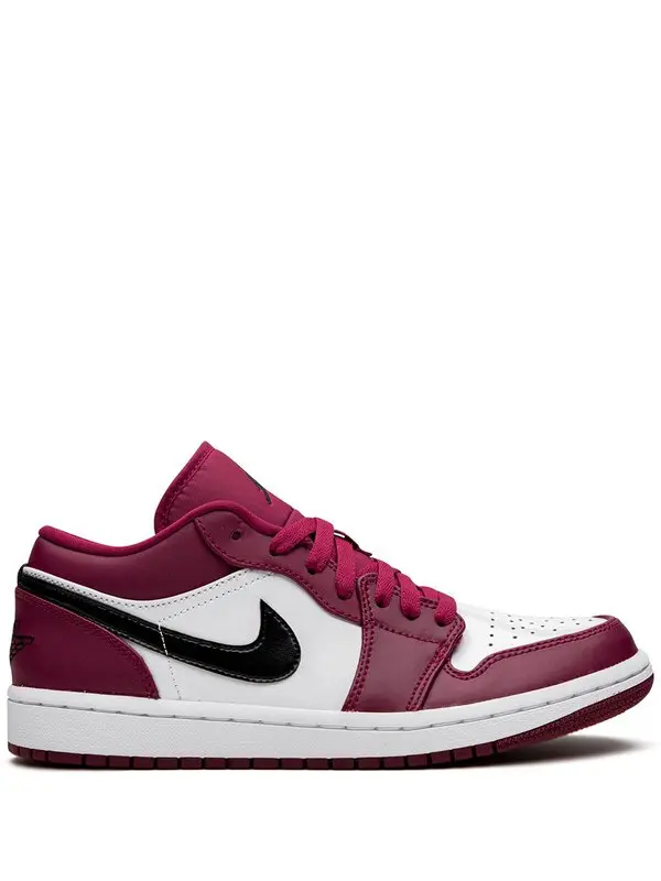 JORDAN Air 1 Low Noble Sneakers - Red