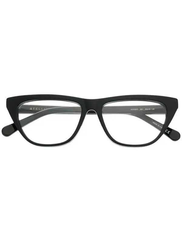 Stella McCartney Falabella Chain Glasses - Black