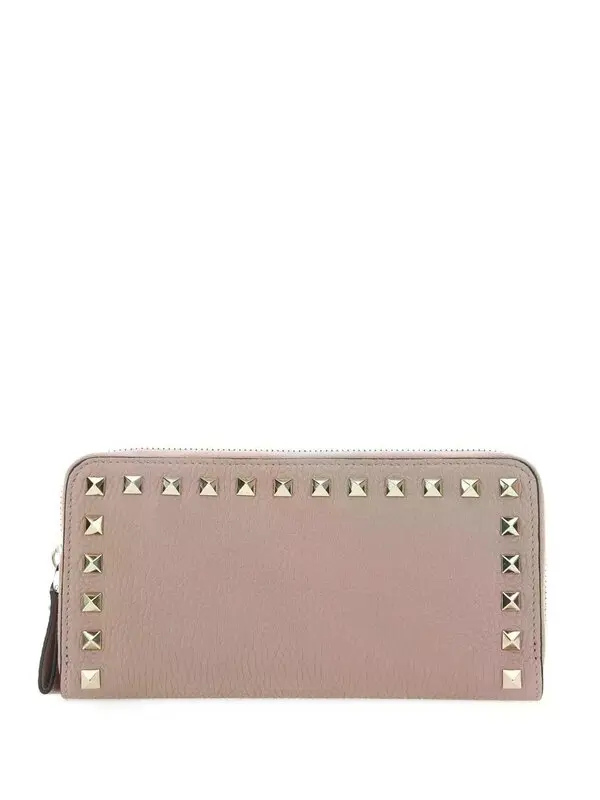 Valentino Garavani Rockstud Wallet - Neutrals