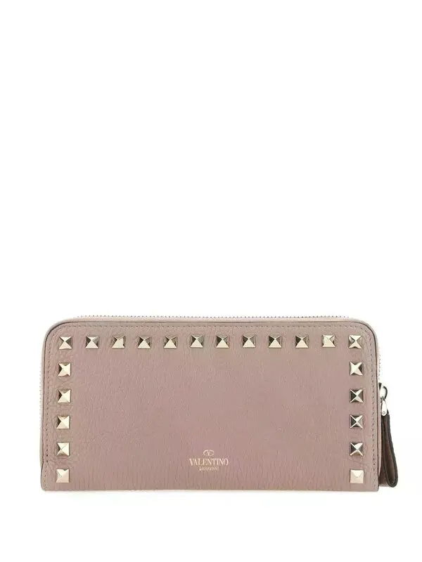 Valentino Garavani Rockstud Wallet - Neutrals
