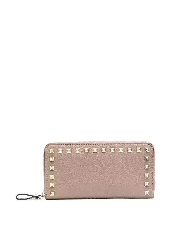 Valentino Garavani Rockstud Wallet - Neutrals