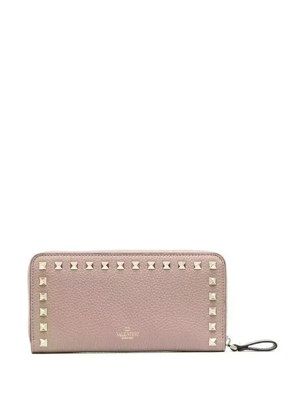 Valentino Garavani Rockstud Wallet - Neutrals