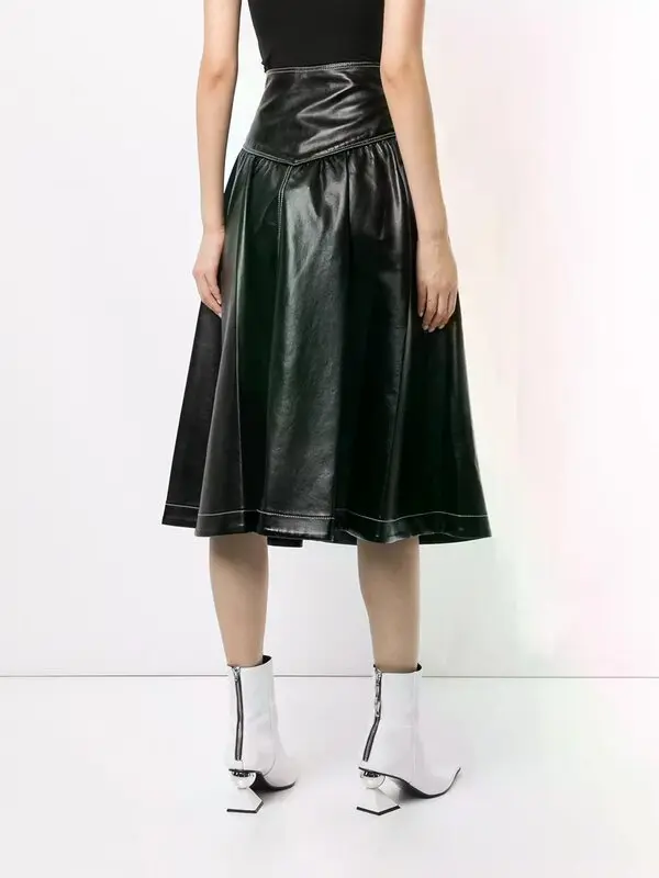 Philosophy Di Lorenzo Serafini Panelled Flared Skirt