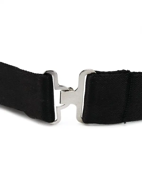 Giorgio Armani Silk Bow Tie - Black