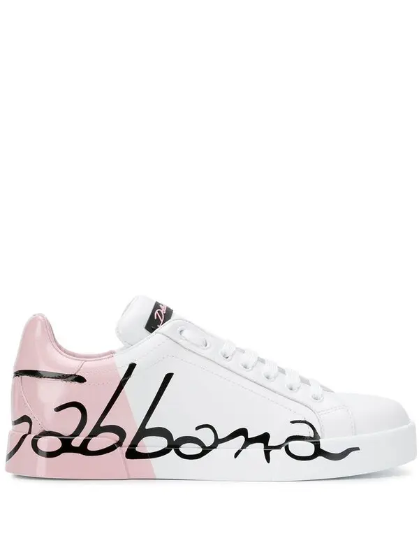 Dolce & Gabbana Portofino Sneakers - White