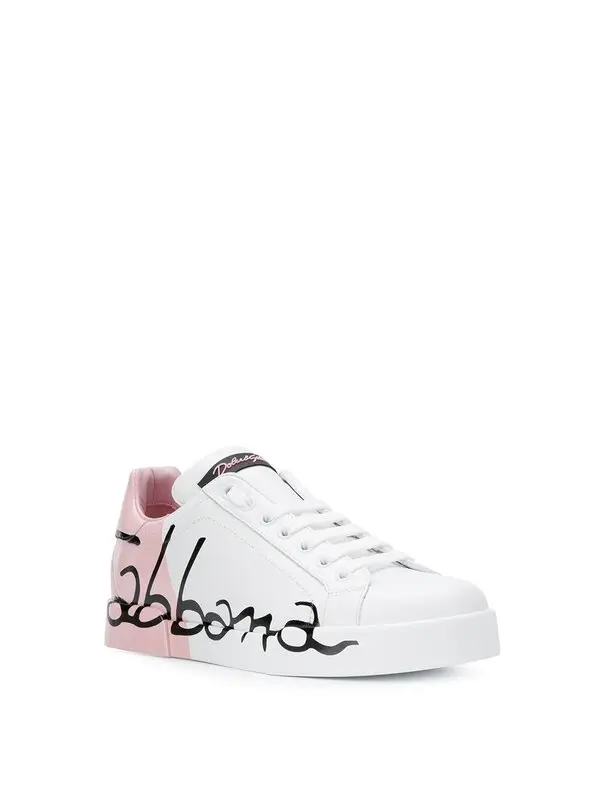 Dolce & Gabbana Portofino Sneakers - White