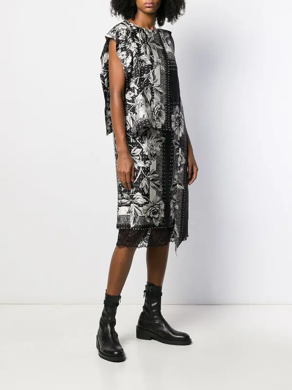 Antonio Marras Floral Print Dress