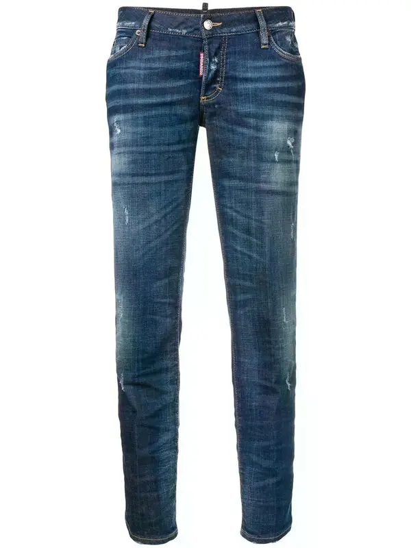 Dsquared2 Jennifer Cropped Jeans - Blue