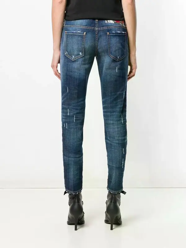 Dsquared2 Jennifer Cropped Jeans - Blue