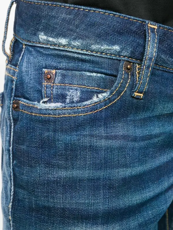 Dsquared2 Jennifer Cropped Jeans - Blue