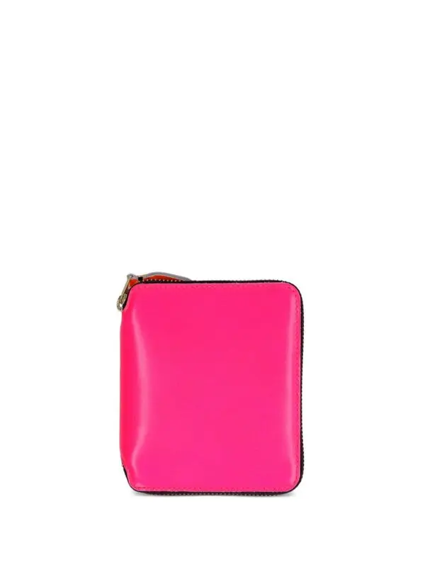 Comme Des Garçons Zip-around Wallet - Pink