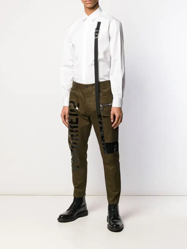 Dsquared2 Contrast Strap Shirt